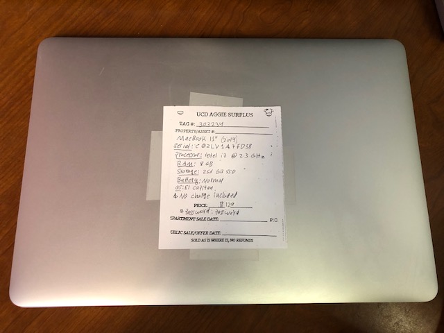 UCD AggieSurplus Store - Storage Cabinets